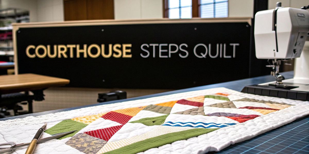 Your Guide to the Classic Courthouse Steps Quilt — High Country Quilts