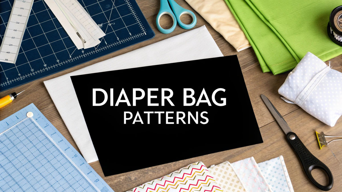 Sew Your Own Diaper Bag Patterns Like a Pro — High Country Quilts