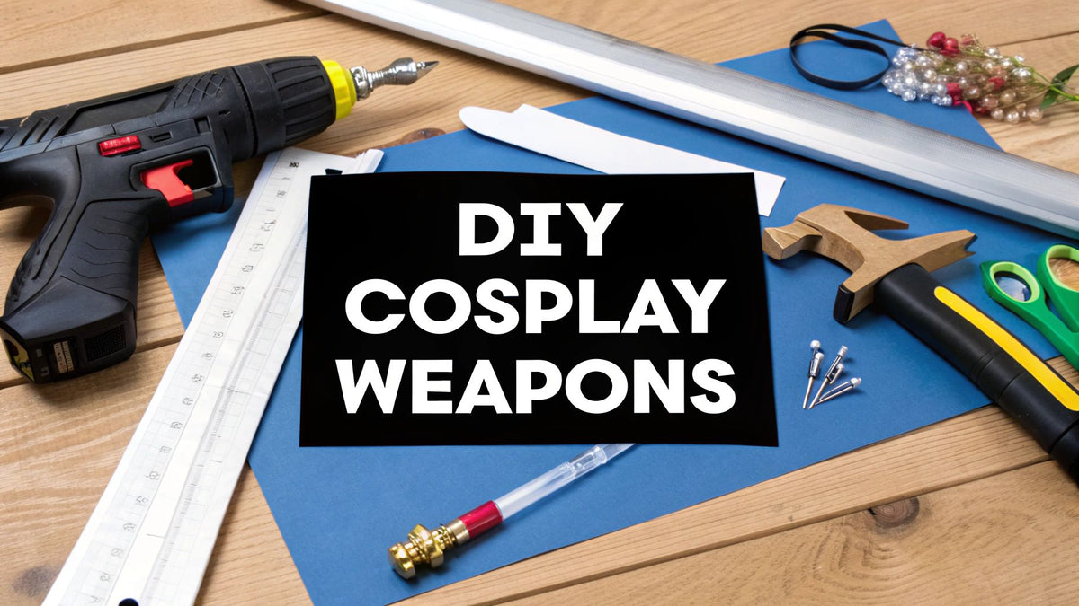 How to Make Cosplay Weapons Your Complete DIY Guide — High Country Quilts