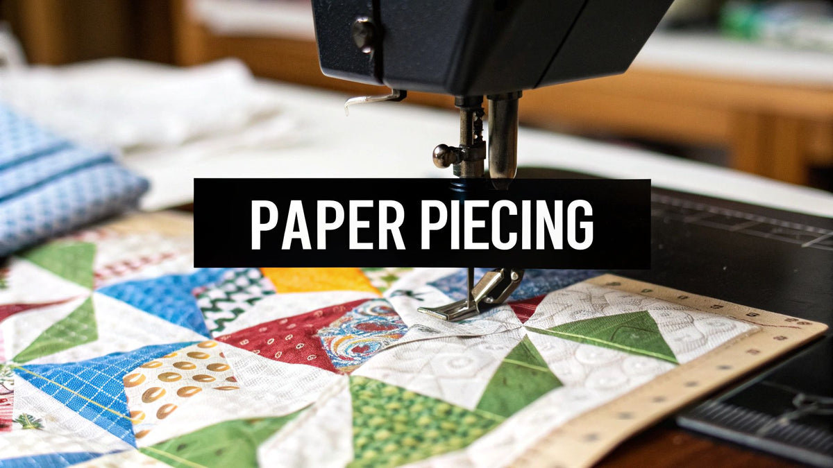 Foundation Paper Piecing Tutorial for Flawless Quilts — High Country Quilts