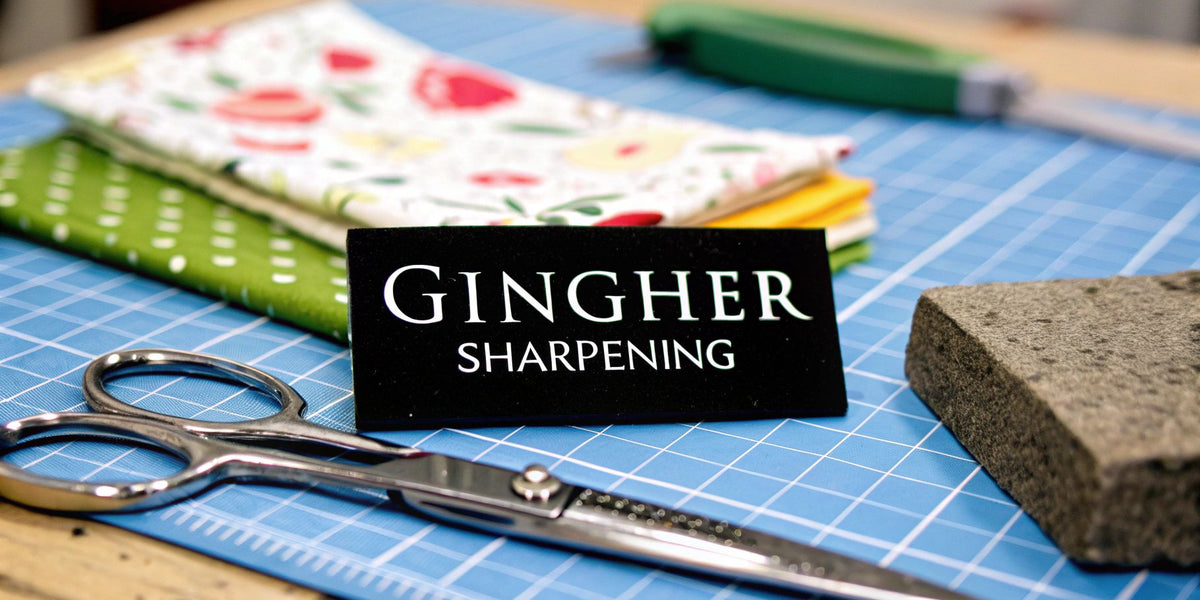 A Quilter's Guide to Gingher Scissors Sharpening — High Country Quilts
