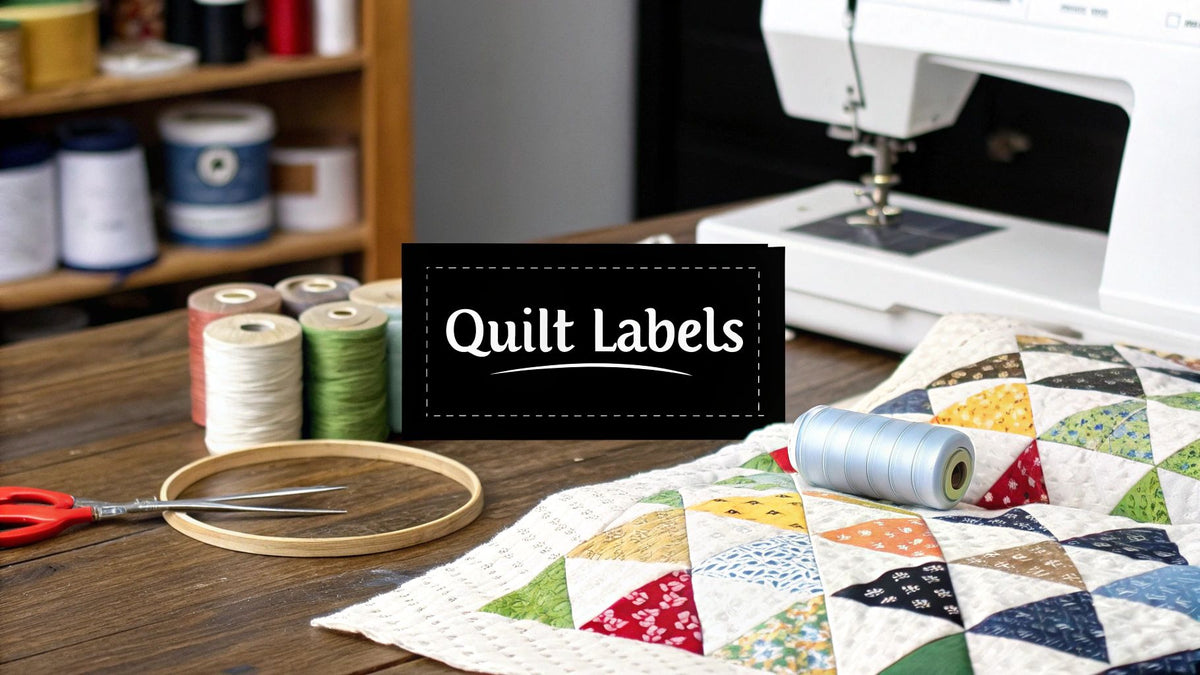 How to Make Quilt Labels A Creative Guide — High Country Quilts