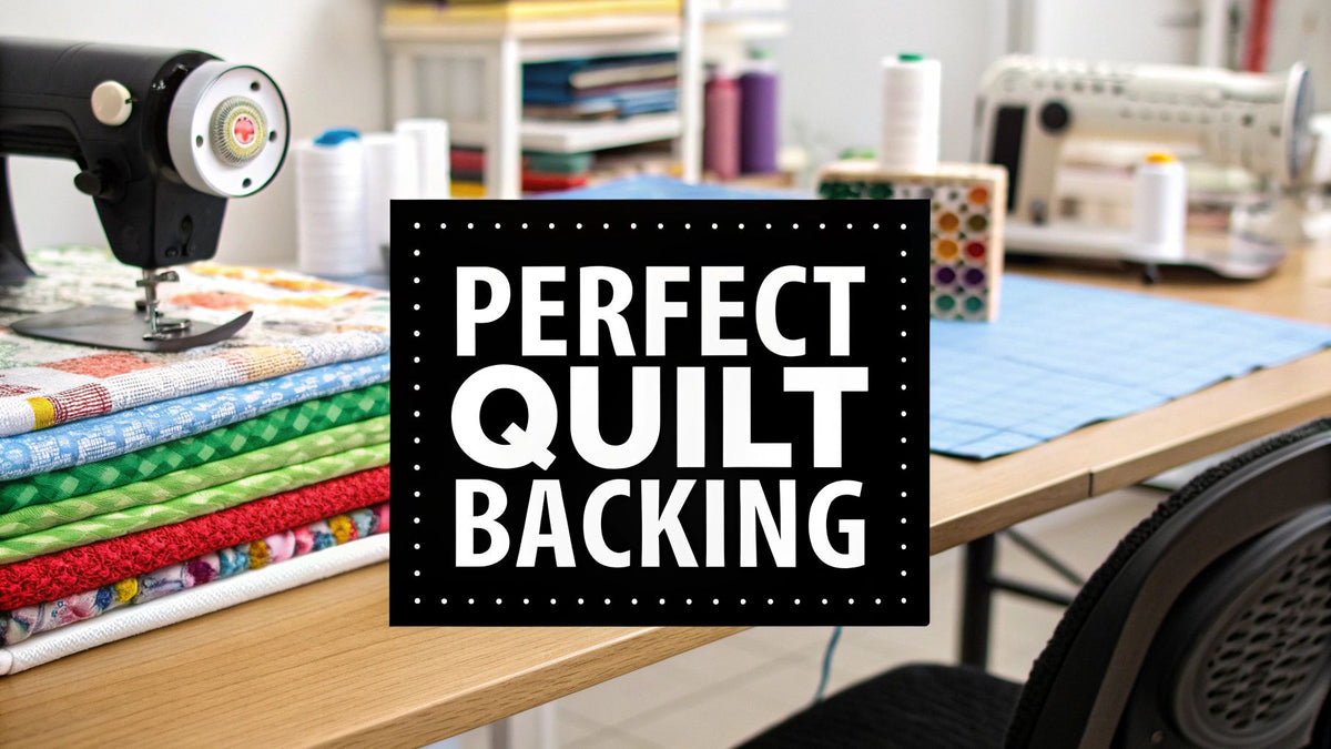 How to Piece a Quilt Backing for a Flawless Finish — High Country Quilts