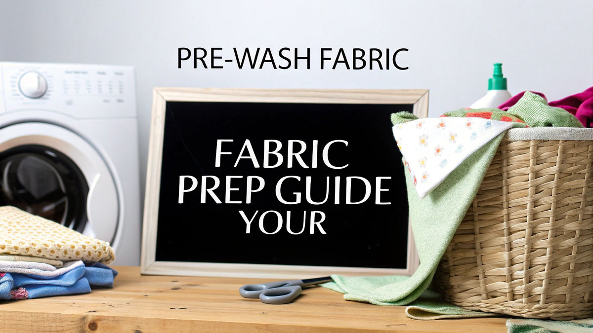 A Sewist's Guide on How to Pre Wash Fabric for Perfect Results — High ...