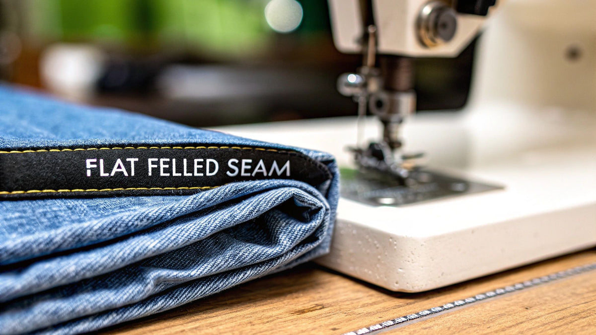 How to Sew a Flat Felled Seam for a Professional Finish — High Country ...