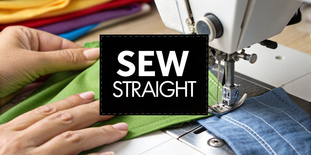 How to Sew Straight Lines Every Time A Pro Guide — High Country Quilts