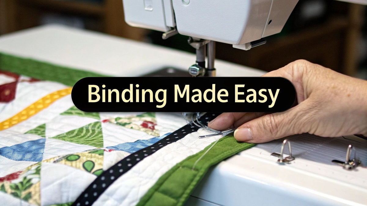 Quilting Binding Clips: Faster Finishes Without Pins — High Country Quilts