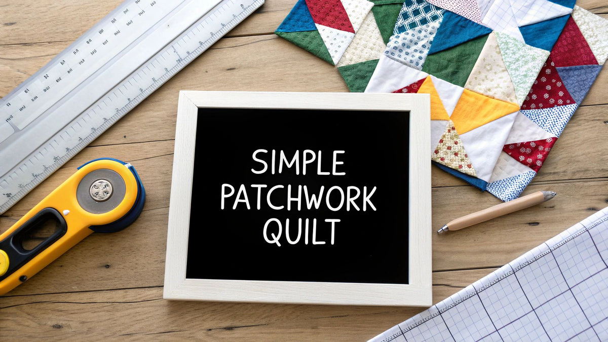 Create a Stunning Simple Patchwork Quilt Pattern — High Country Quilts