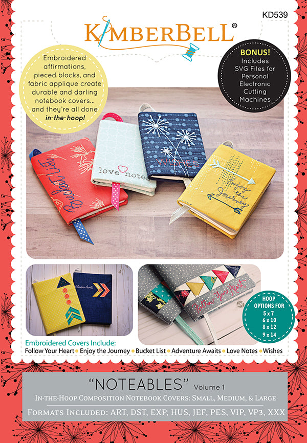 Noteables Vol 1 — High Country Quilts