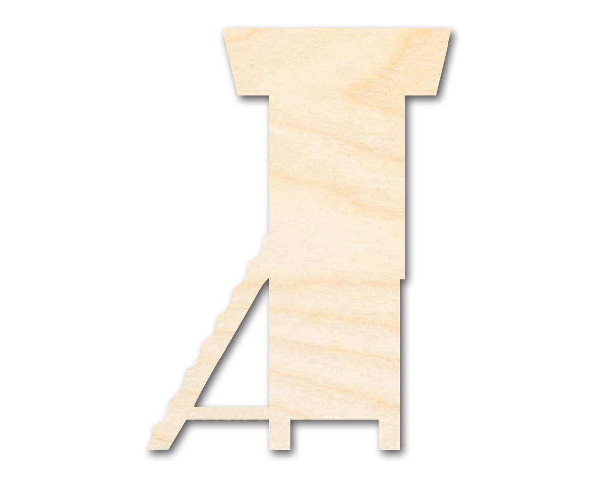 Unfinished Wood Hunting Tree Stand Shape | DIY Craft Cutout | up to 46 ...