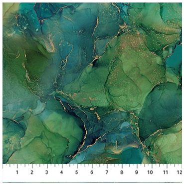 NC Midas Touch Multi Texture Teal/Green — High Country Quilts