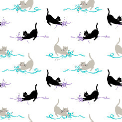 QT Cat In The Box CATS & RIBBONS-Z — High Country Quilts