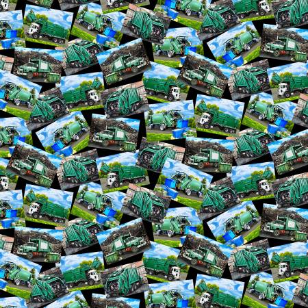 TT Multi Garbage Trucks — High Country Quilts