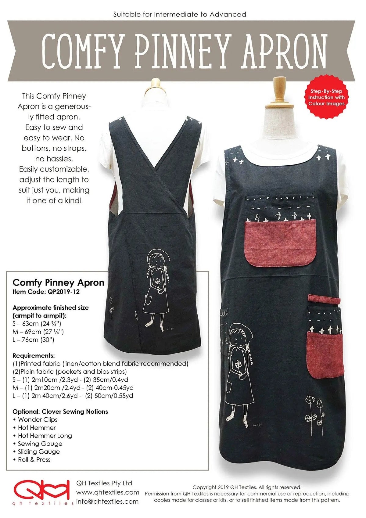 Comfy Pinny Apron — High Country Quilts