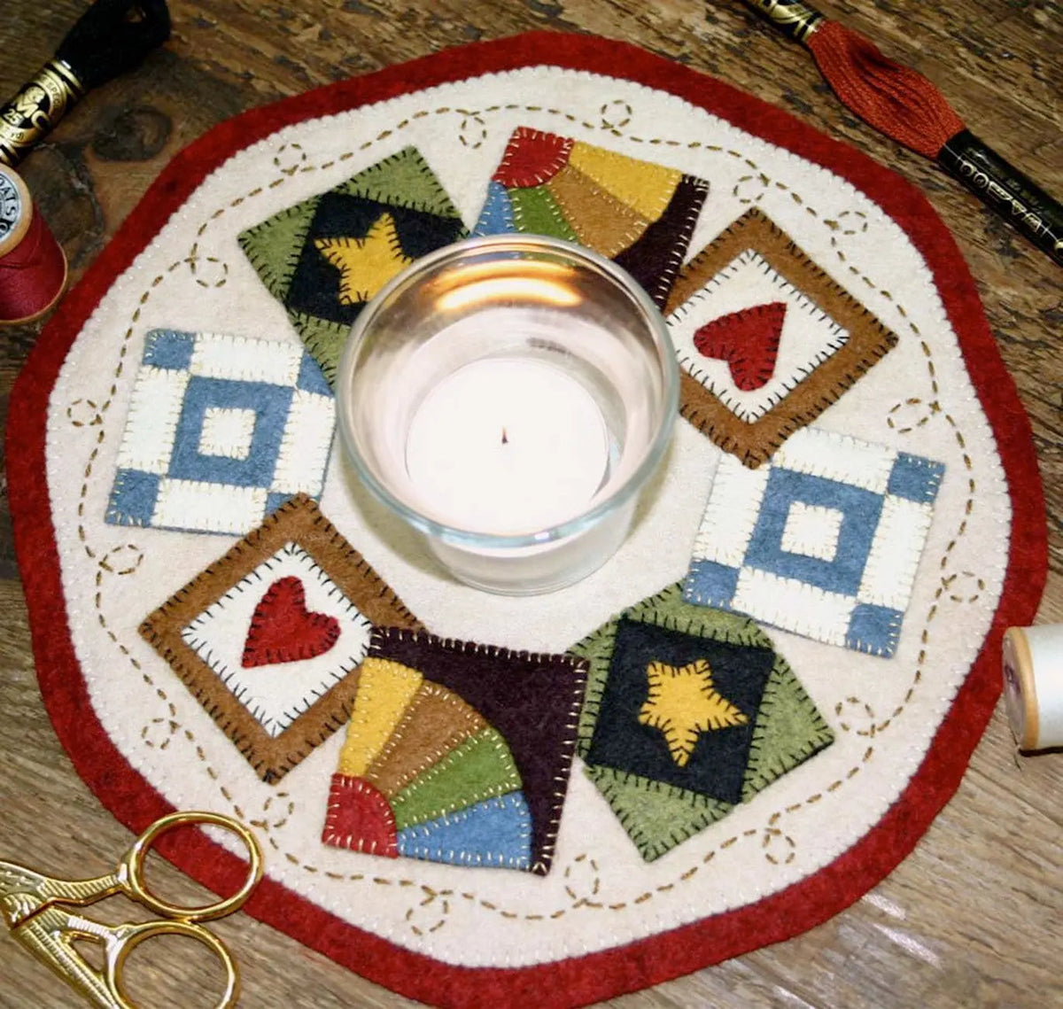 Kit Candle Mat Quilt Blocks — High Country Quilts