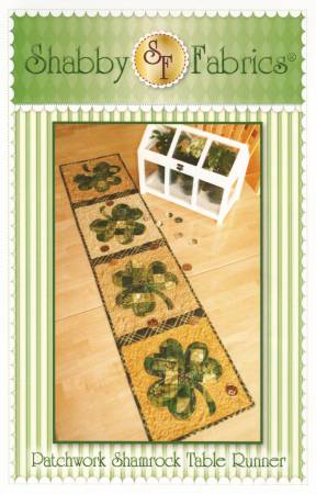 Patchwork Shamrock Table Runner Pattern — High Country Quilts