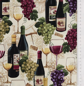 TT Wine Bottles and Grapes — High Country Quilts