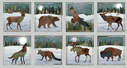HG Moonlit Stroll 1274-63 Panel — High Country Quilts