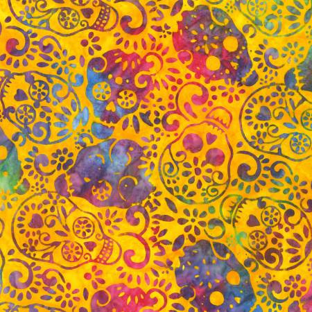 RK Skulls Fiesta Batik — High Country Quilts