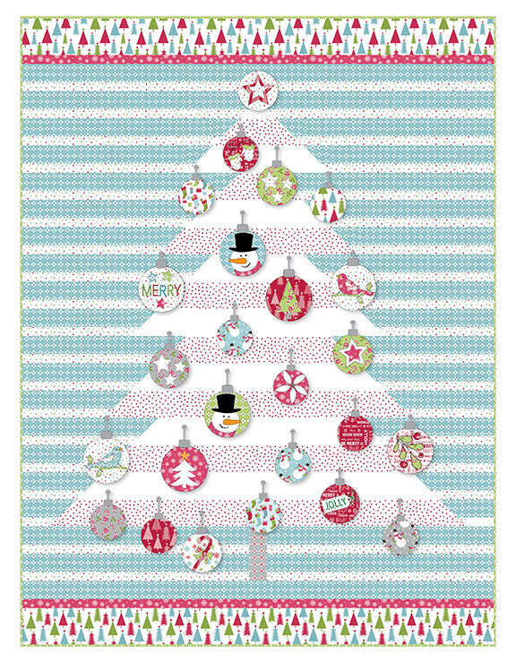 Oh Tannenbaum Kit w/ Embroidery Pattern — High Country Quilts