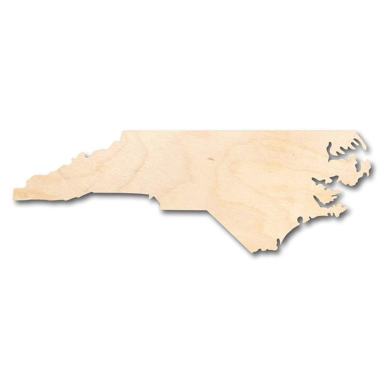 Unfinished Wood North Carolina Shape - State - Craft - up to 46" DIY ...